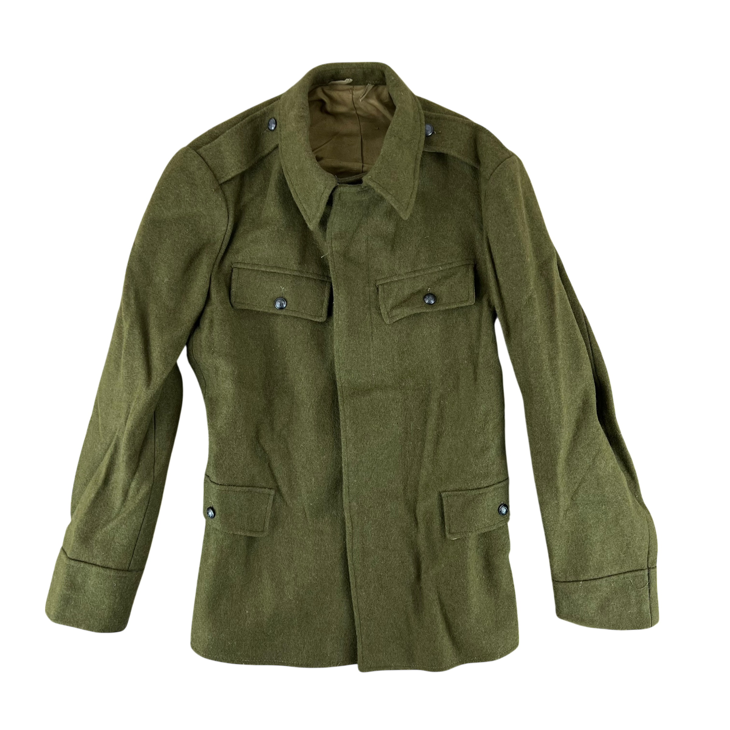 Romanian People's Army Khaki Field Jacket - Medium – Lambrino Militaria