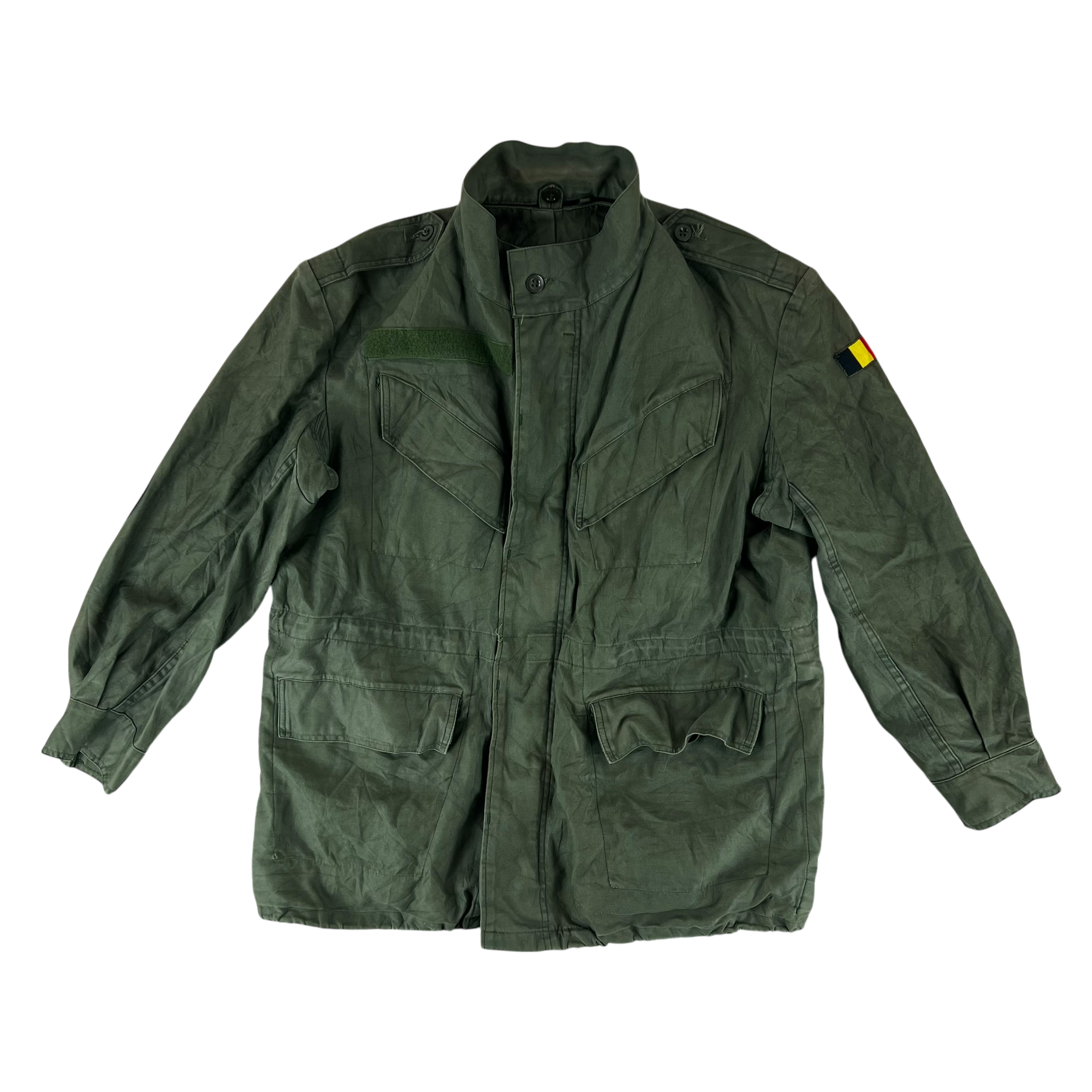 Belgian Army M88 Olive Green Field Jacket - Large – Lambrino Militaria