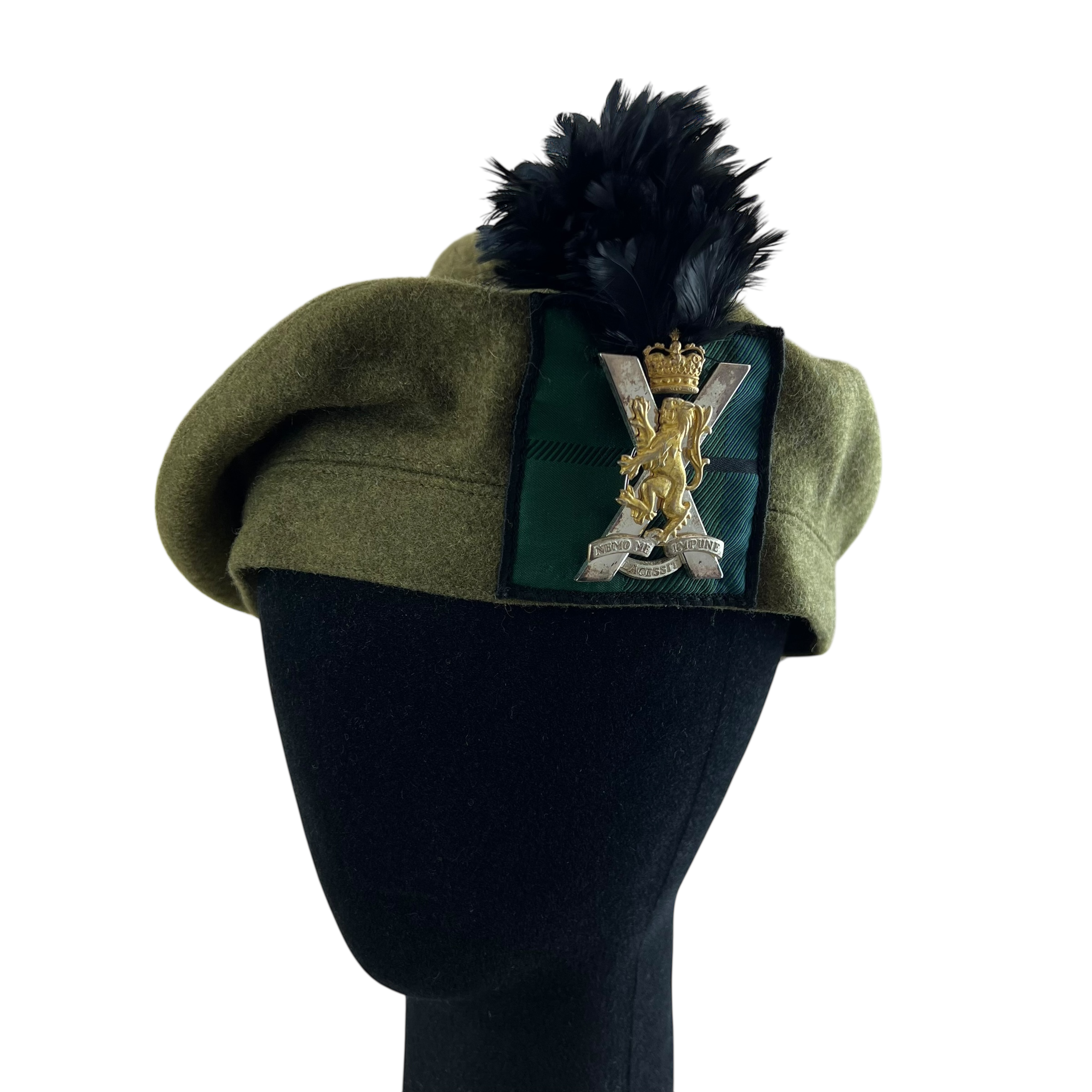 British Army Tam o Shanter w/ Plume - Royal Regiment of Scotland - Med ...