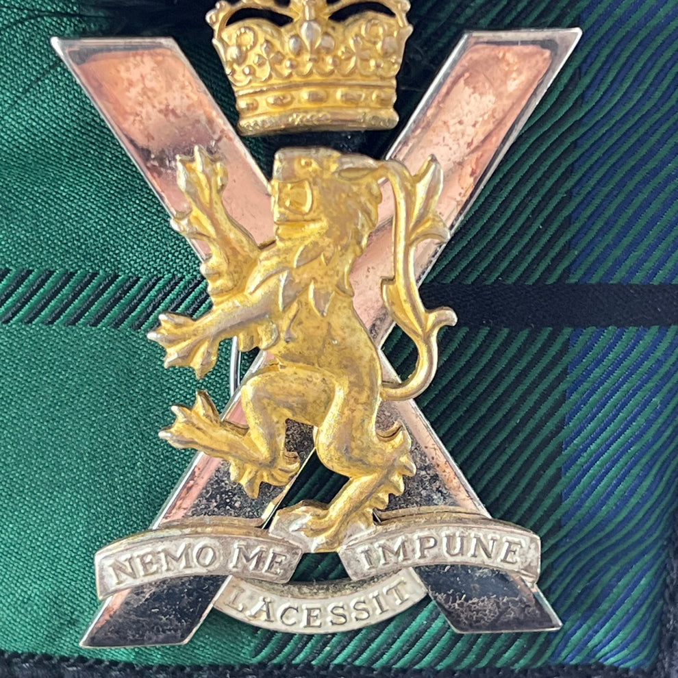 British Army Tam o Shanter w/ Plume - Royal Regiment of Scotland - Med ...