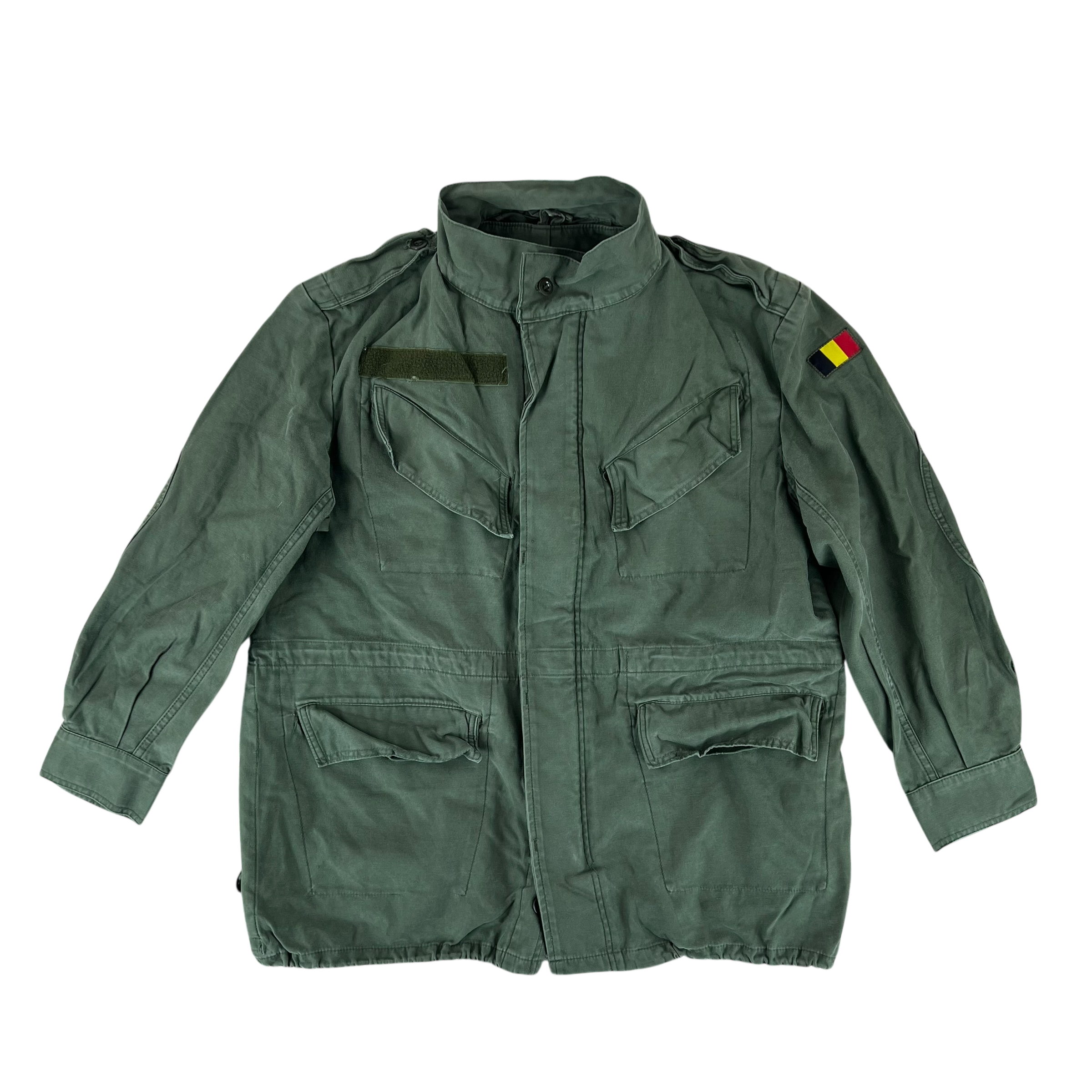 Belgian Army M88 Olive Green Field Jacket - Large – Lambrino Militaria