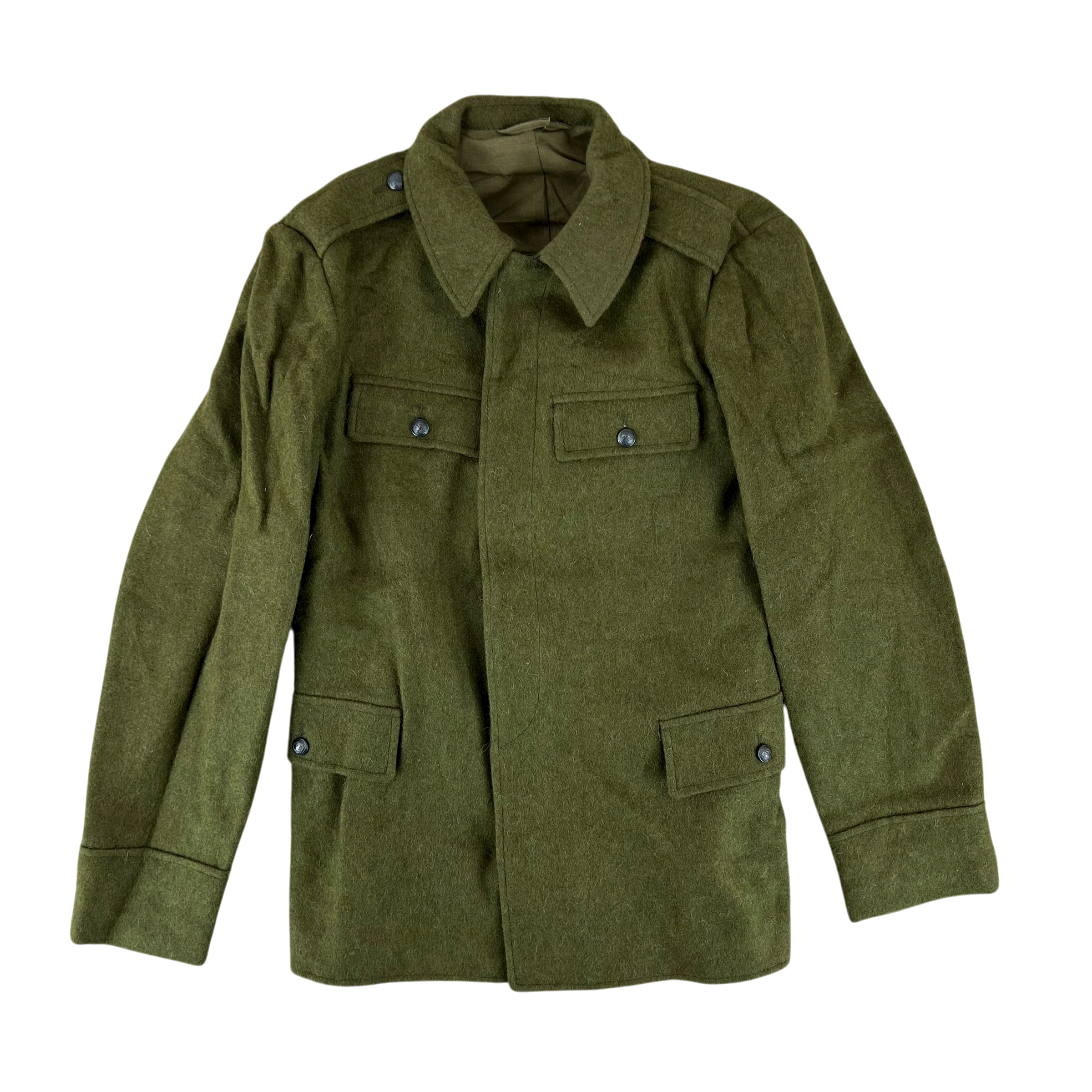 Romanian People's Army Khaki Field Jacket - Small – Lambrino Militaria