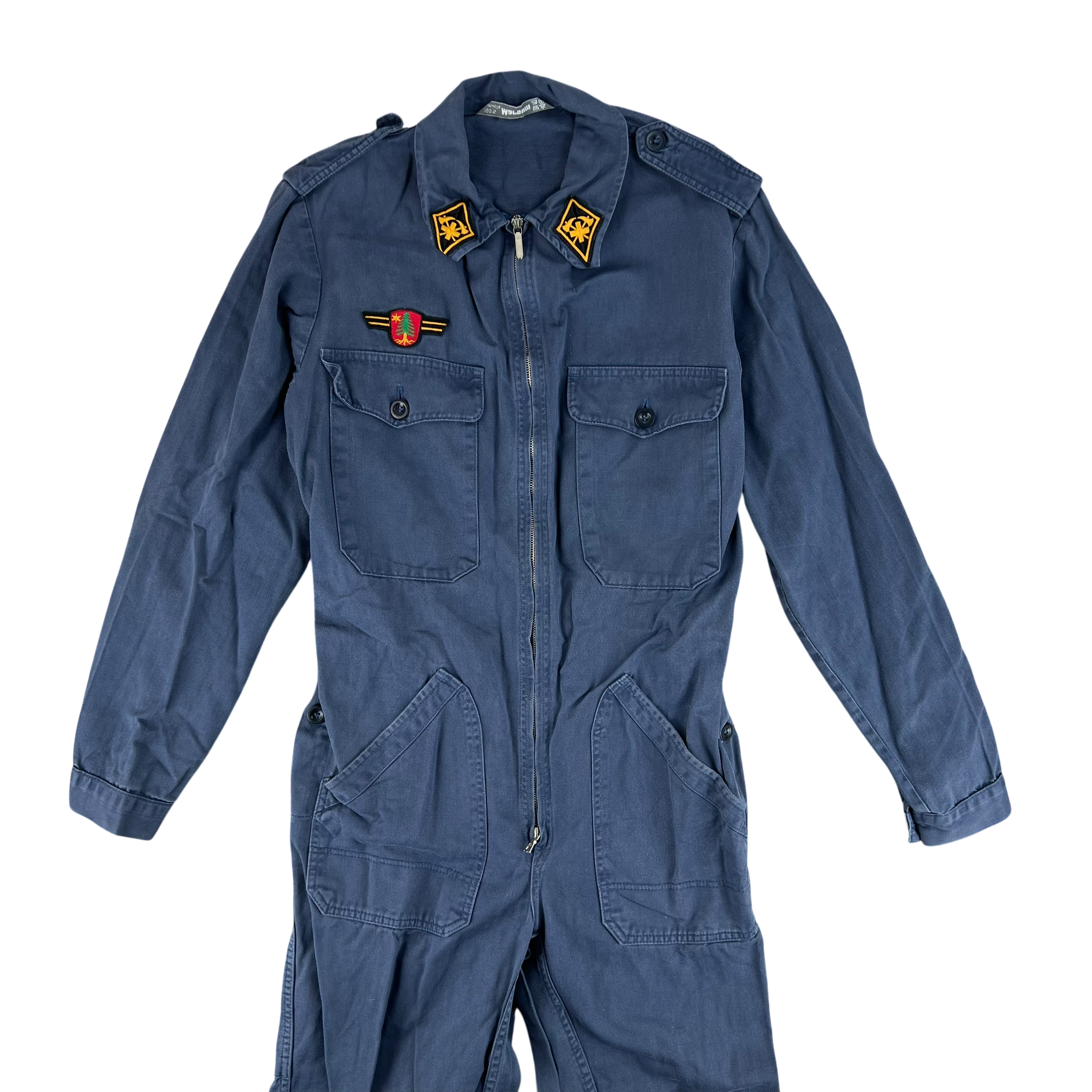 Swiss Army Blue Fire Department Coveralls - Small – Lambrino Militaria