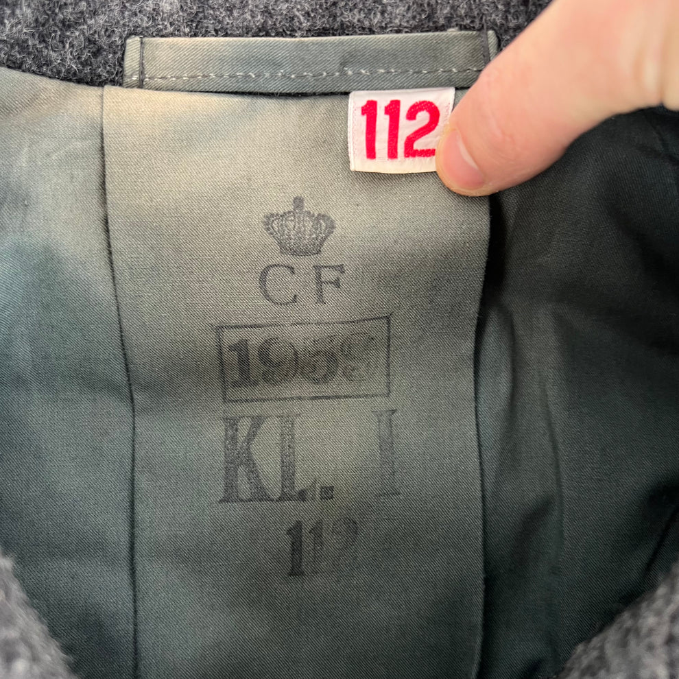 Danish Civil Defence 1950's Greatcoat - Large 112cm – Lambrino Militaria